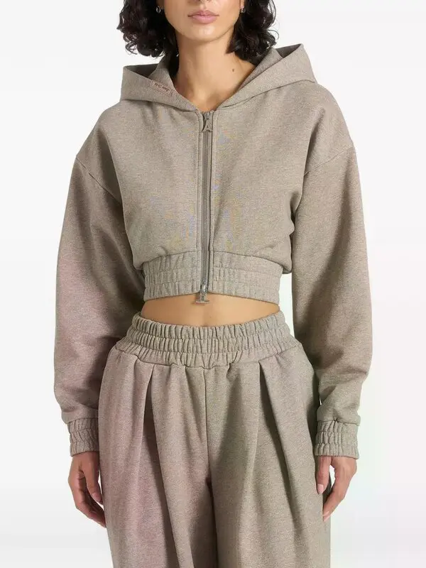 Manière De Voir Relaxed Zip Through Hoodie