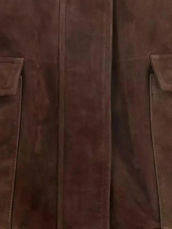 Loewe Suede Bomber Jacket