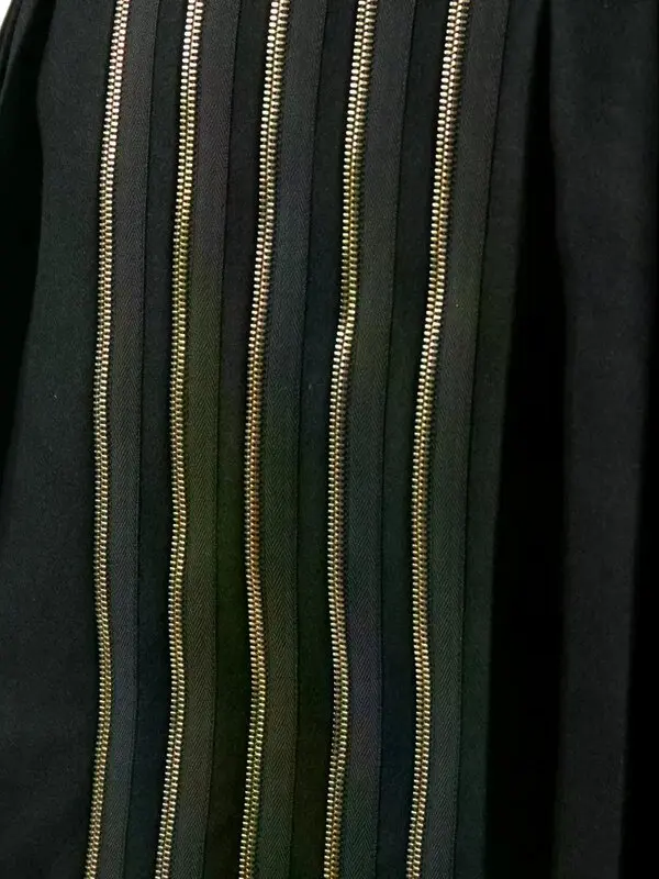 Alexander McQueen Zip-detail Pleated Skirt