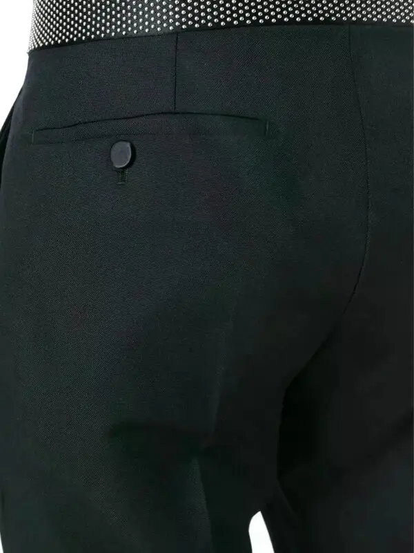 Alexander McQueen Studded Waistband Tailored Trousers