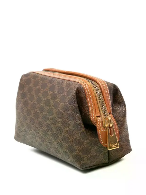 Celine Macadam Coated Canvas Pouch