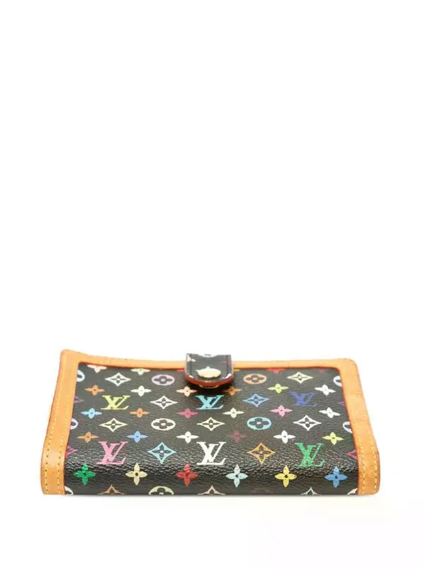 LOUIS VUITTON 2006 Monogram Multicolore Viennois Continental Wallet Small Wallets - Black