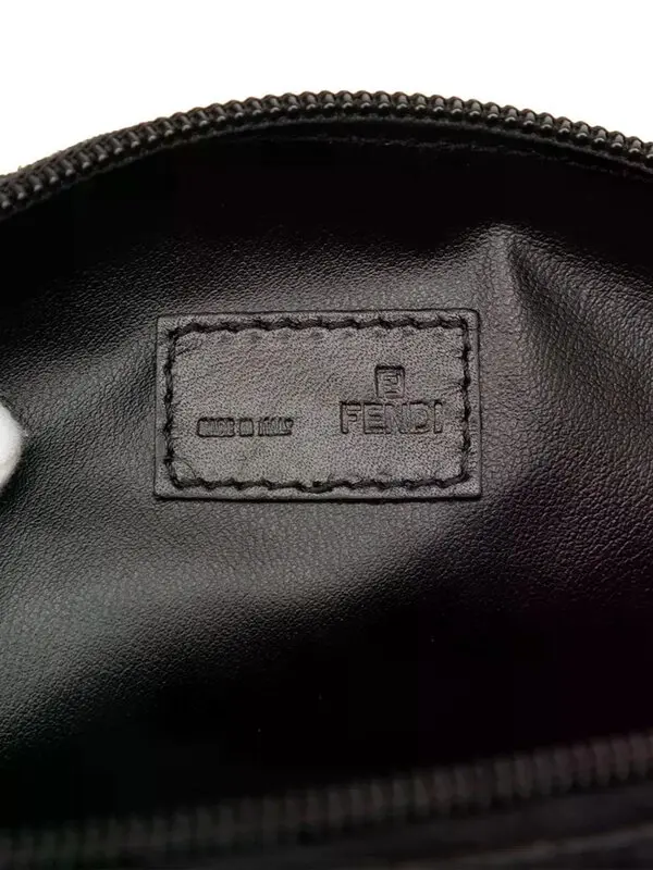 Fendi Zucca Coated Canvas Cosmetic Pouch