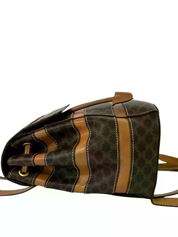 Celine Macadam Coated Canvas Backpack