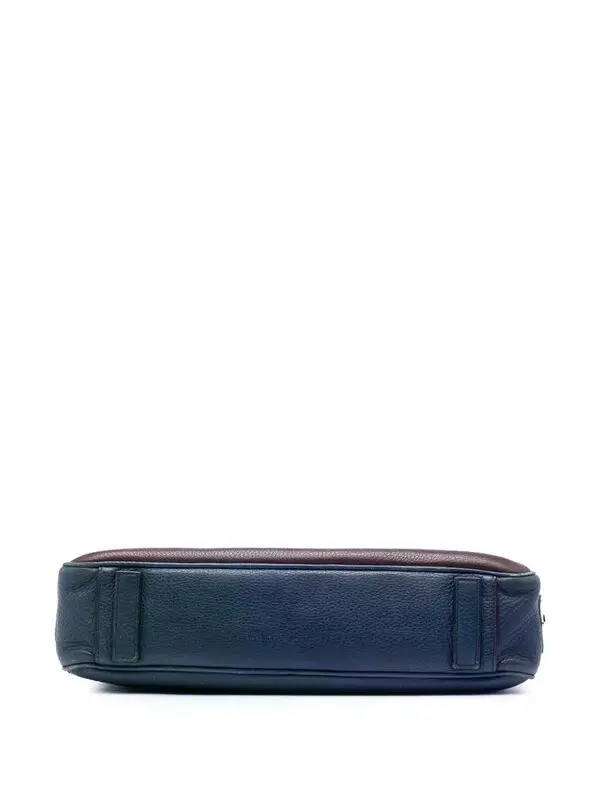 Prada Bicolor Vitello Daino Briefcase Bag