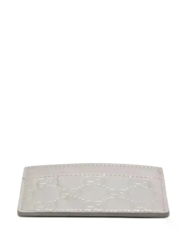 Gucci 2000-2015 Patent Guccissima Card Holder