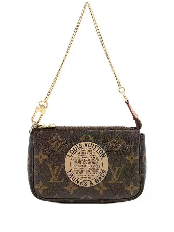 LOUIS VUITTON Monogram Mini Pochette Accessoires Handbag