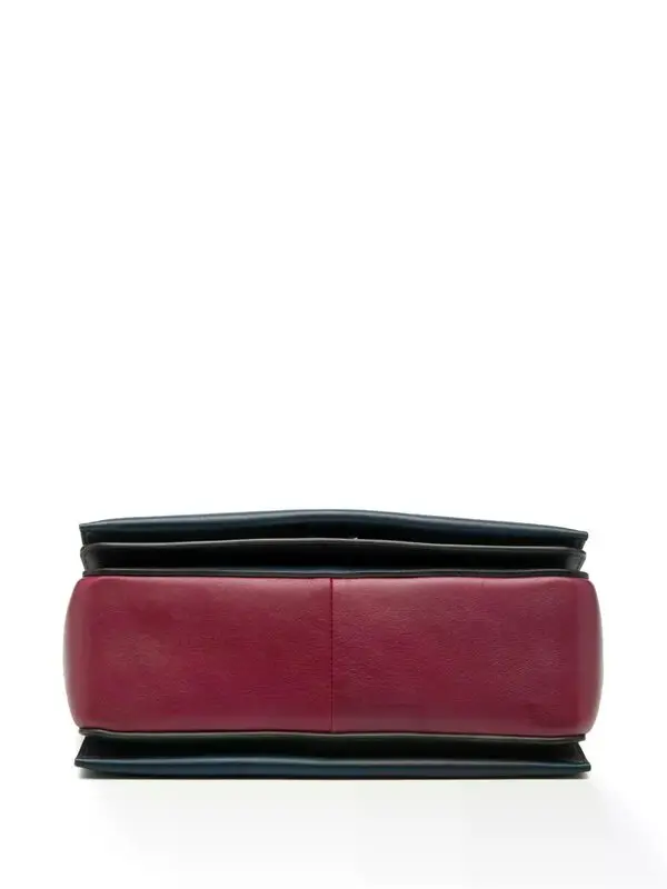 Celine Medium Calfskin Frame Shoulder Bag - Red