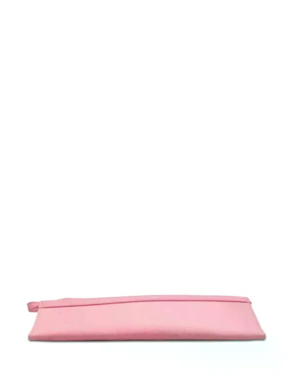 Balenciaga Canvas Navy Cabas Pouch