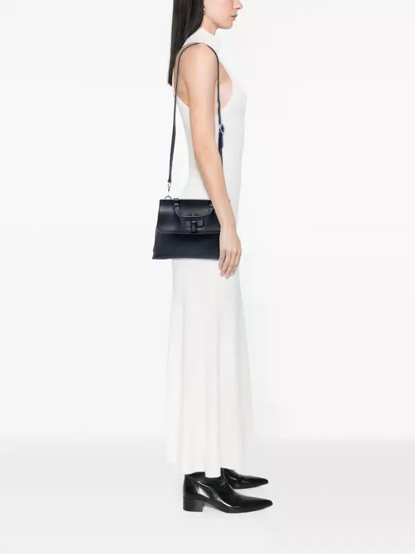 Gucci Small Leather Bamboo Daily Satchel