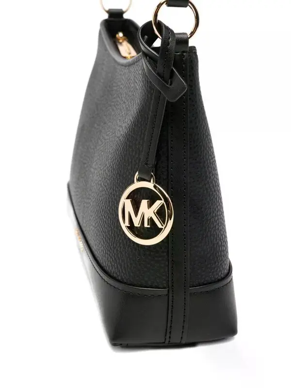 Michael Kors Logo Charm Crossbody Bag