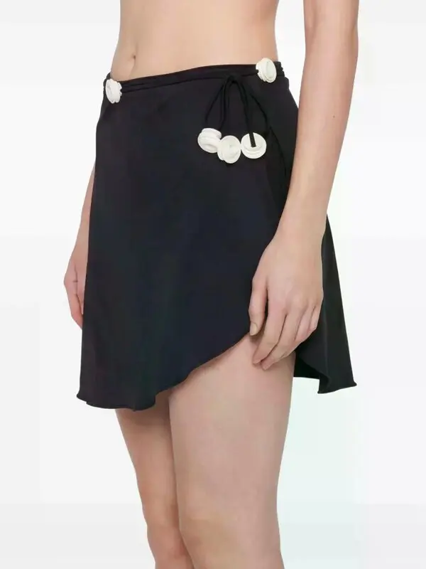 LA REVECHE Shell-embellished Beach Cover-up