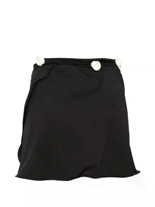 LA REVECHE Shell-embellished Beach Cover-up
