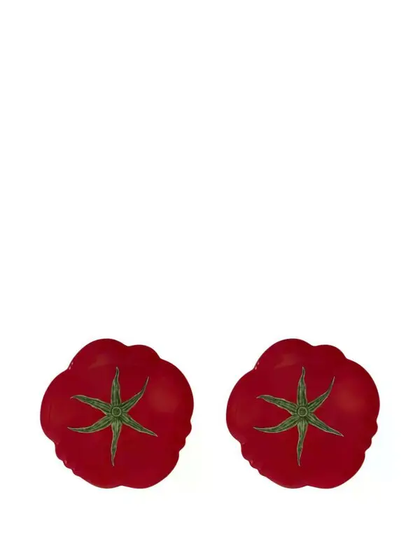 BORDALLO PINHEIRO Tomate Pizza Plate - Red