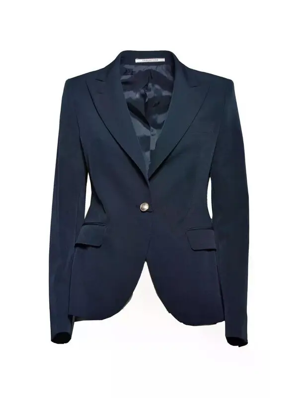 Tagliatore Peak-lapel Single-button Blazer