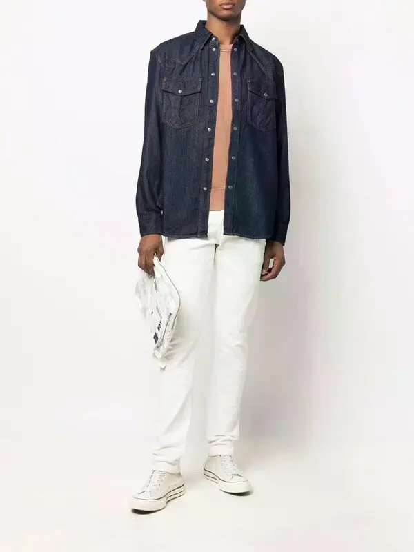 DIESEL® Long-sleeve Denim Shirt