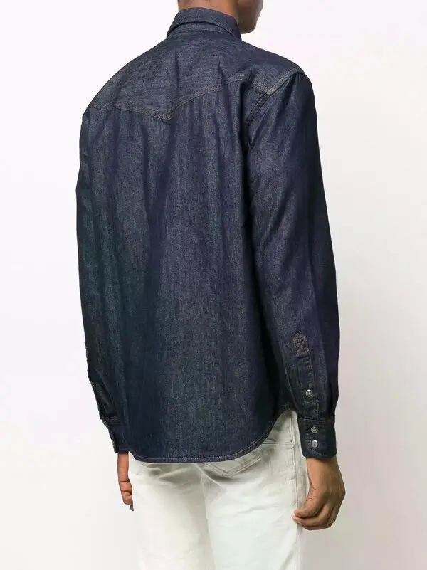 DIESEL® Long-sleeve Denim Shirt