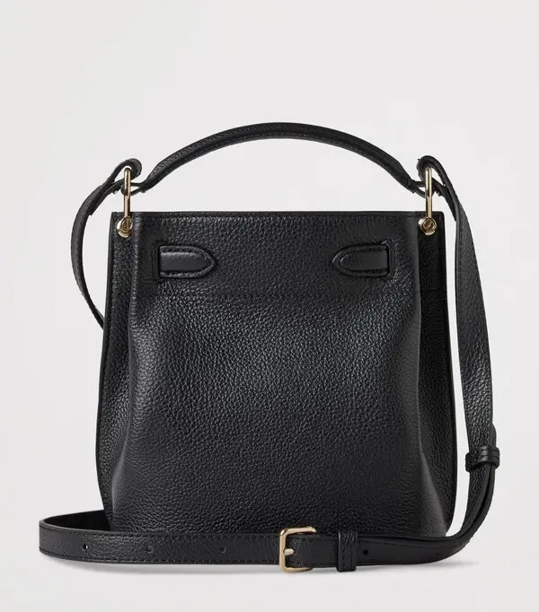 Mulberry Mini Leather Islington Bucket Bag - Black