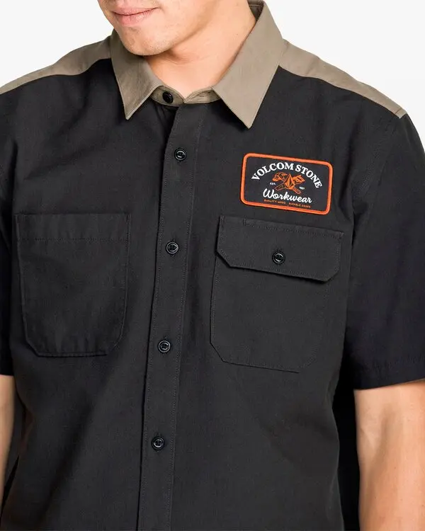 Volcom Slab City Short Sleeve Shirt