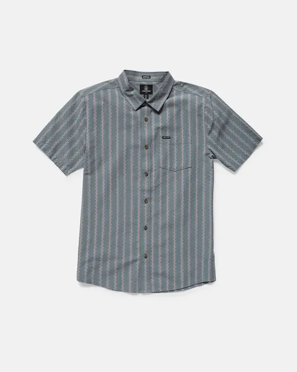 Volcom Sato Stripe Short Sleeve Tee - Tradewinds