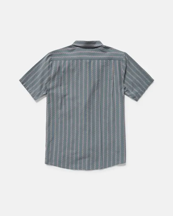 Volcom Sato Stripe Short Sleeve Tee - Tradewinds