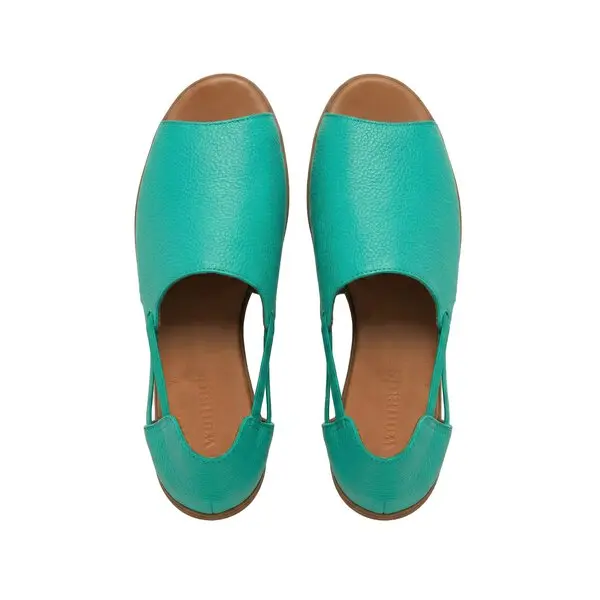 WOMADS Turquoise Peep Toe Sandals