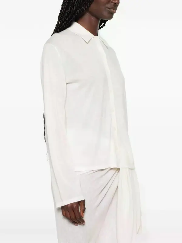 Soft Goat Featherlight Shirt Beige
