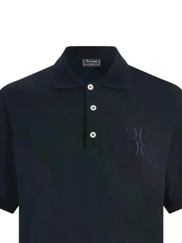 BILLIONAIRE Embroidered Polo Shirt