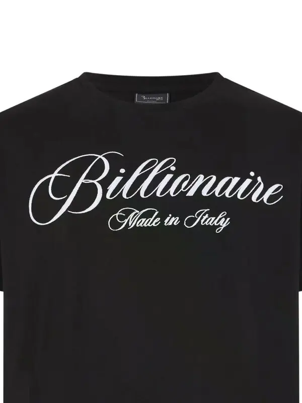 BILLIONAIRE Signature Round-neck T-shirt