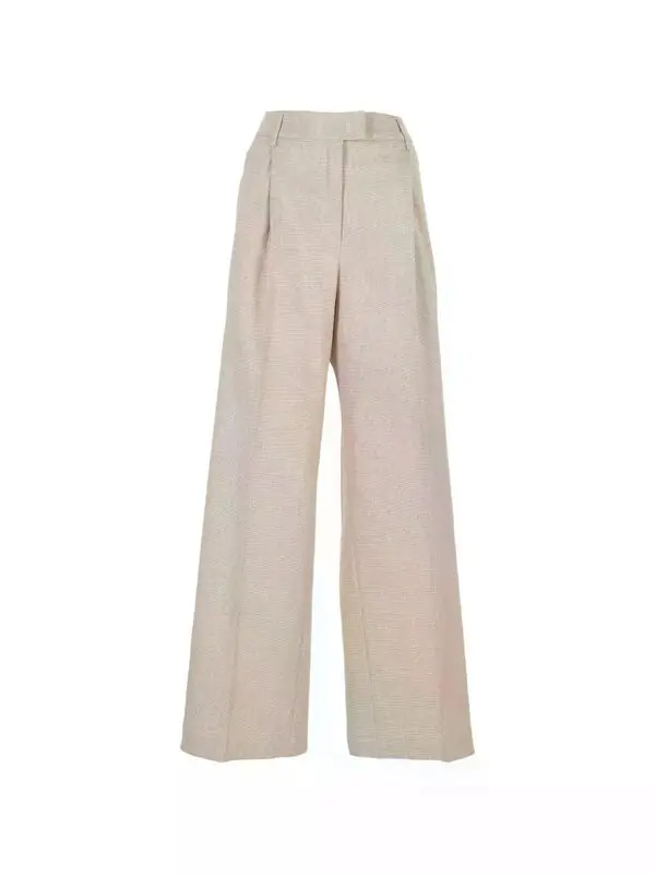 PT TORINO Pleated Wide-leg Trousers