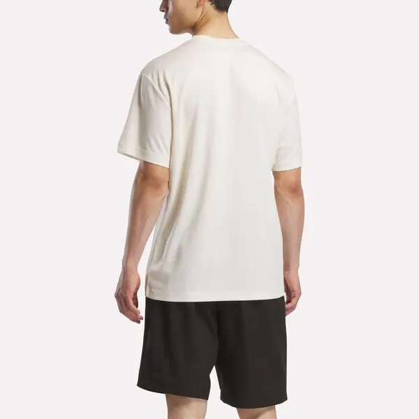 REEBOK Director Short Sleeve Top - Alabaster Heather