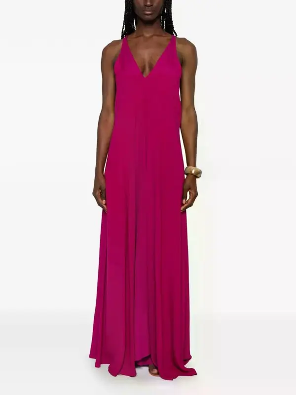 RAME V-neck Sleeveless Maxi Dress