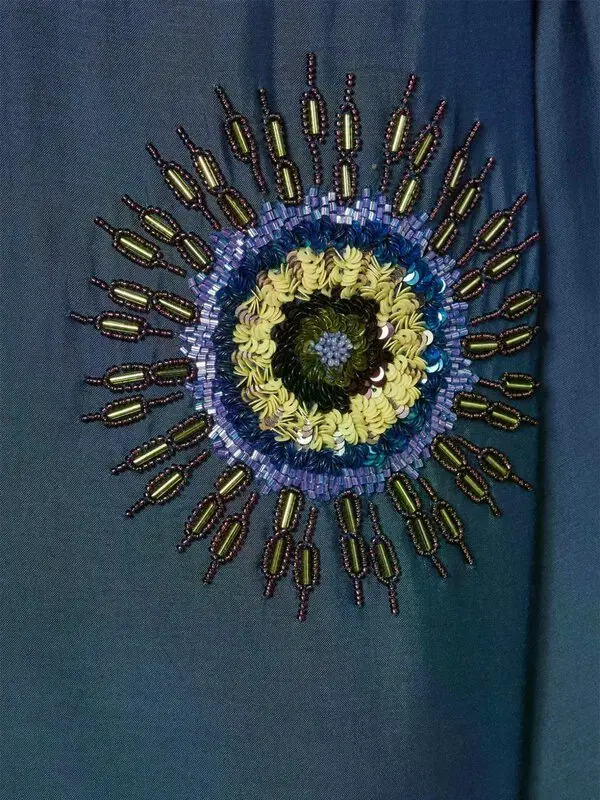 La DoubleJ Cerere Sequin Blouse - Blue