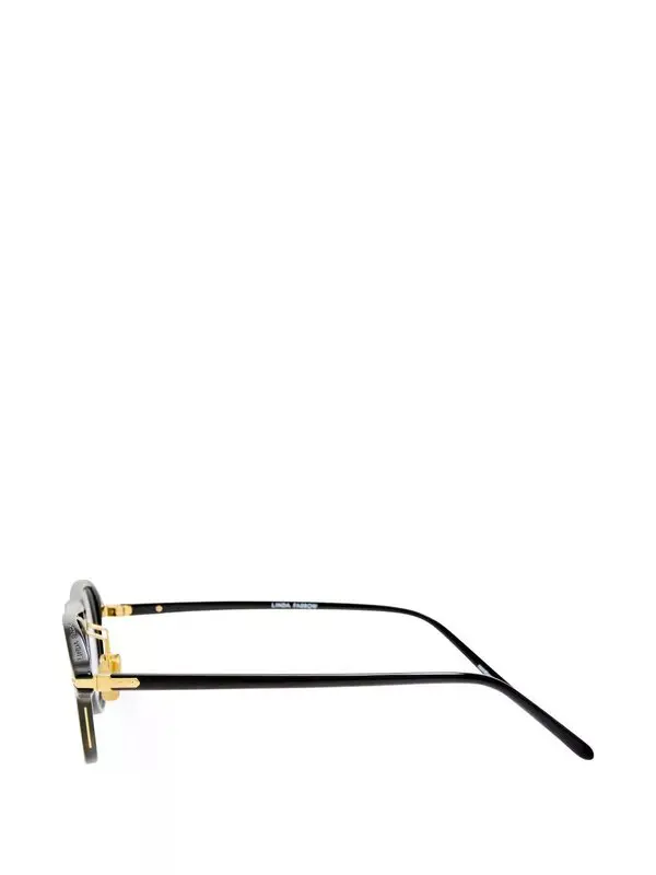 Linda Farrow Aviator Eyeglasses