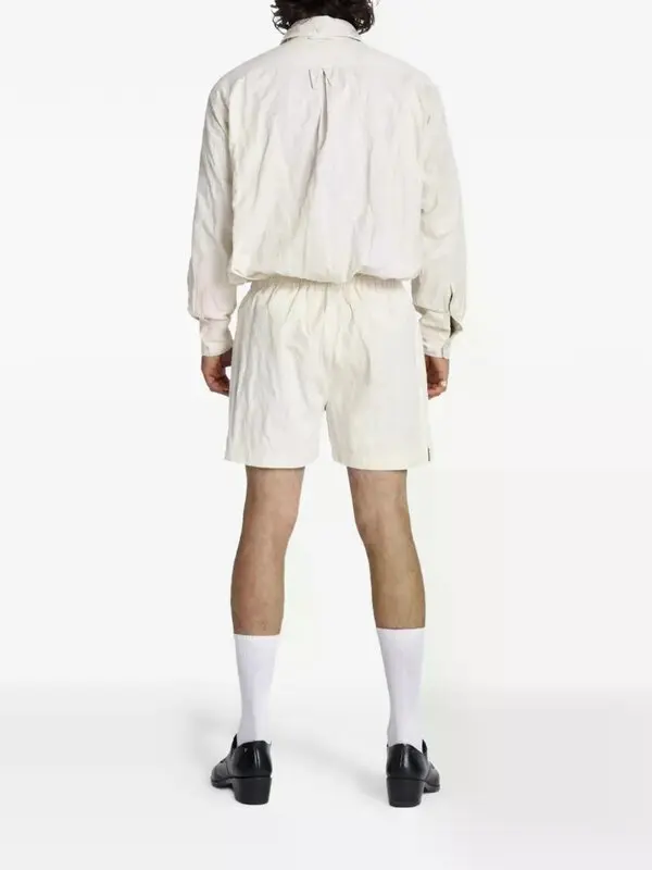 WILLY CHAVARRIA Shorts With Logo Patch