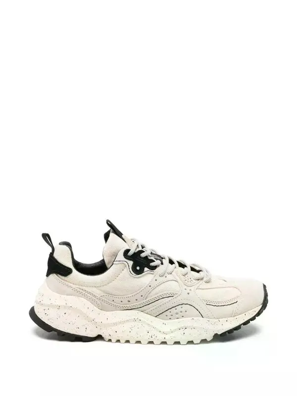 FLOWER MOUNTAIN Panelled Speckled Sole Sneakers