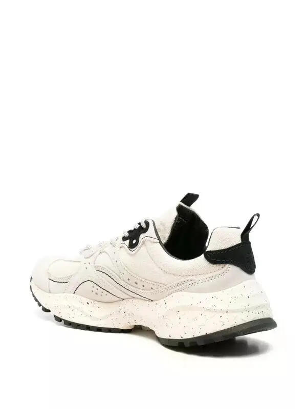 FLOWER MOUNTAIN Panelled Speckled Sole Sneakers