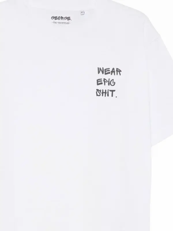 GEORGE. George Logo Print T-shirt