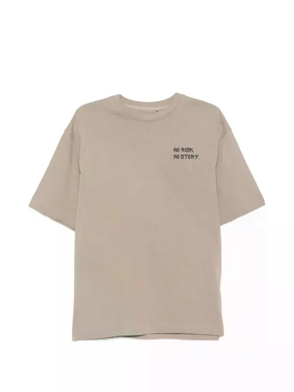 GEORGE. Slogan Print Drop Shoulder T-shirt