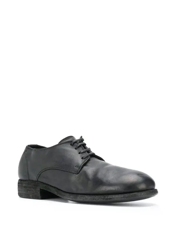 Guidi Round Toe Derby Shoes