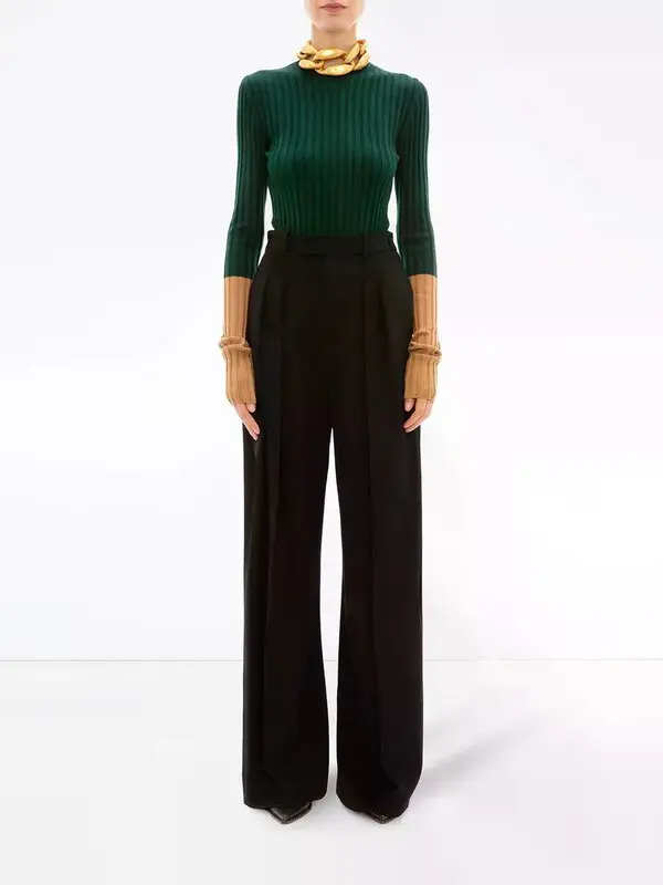 JW Anderson High Waisted Wide Leg Trousers