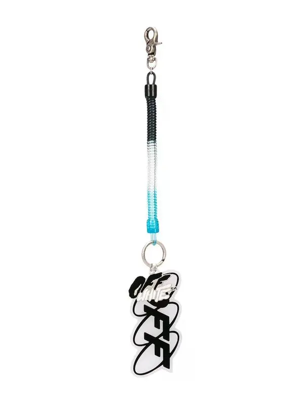 Off-White Off World Keychain - Blue
