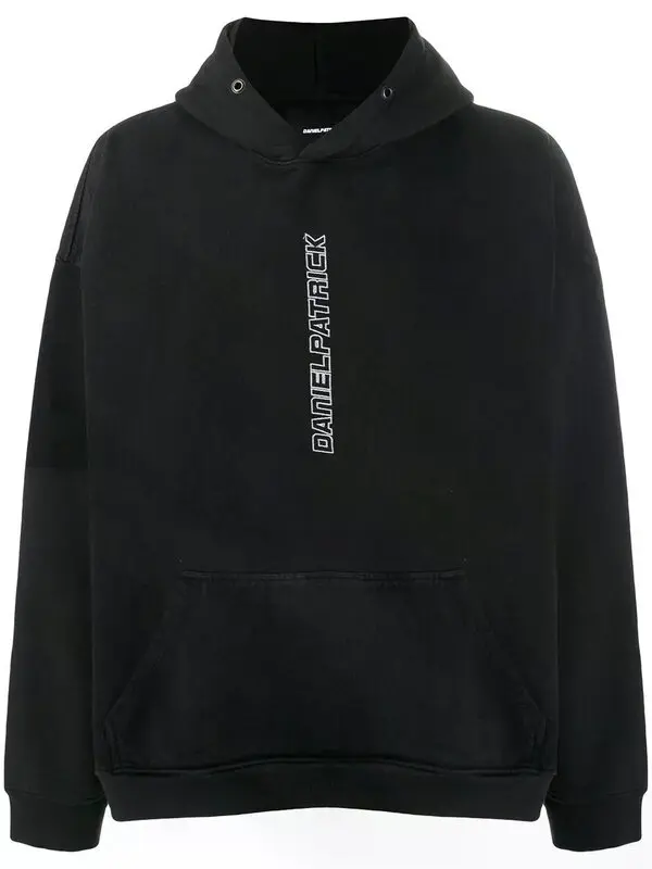 DANIEL PATRICK Logo Detail Hoodie