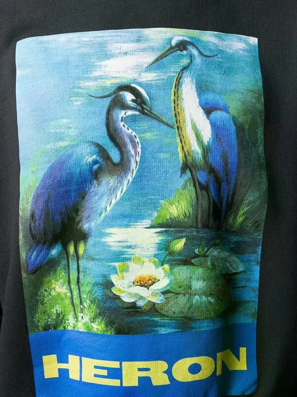 Heron Preston Graphic Print Sweatshirt