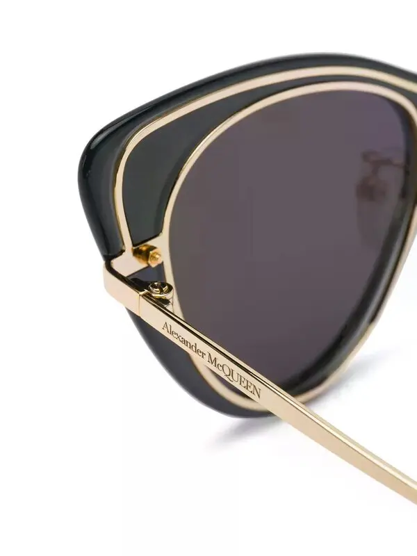 Alexander McQueen Cat Eye Frame Sunglasses