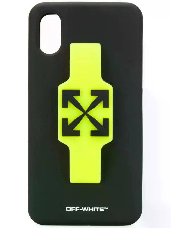 Off-White Arrows Iphone Xs Case - Black