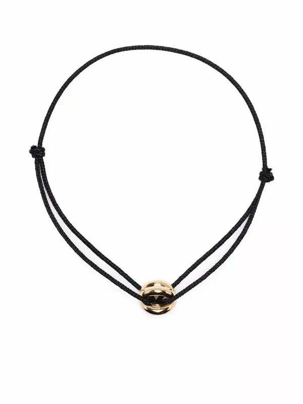 Le Gramme 18kt Yellow Entrelacs Cord Bracelet - Gold