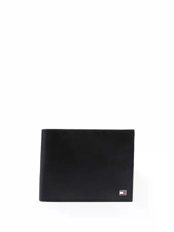 Tommy Hilfiger Logo-plaque Wallet - Black