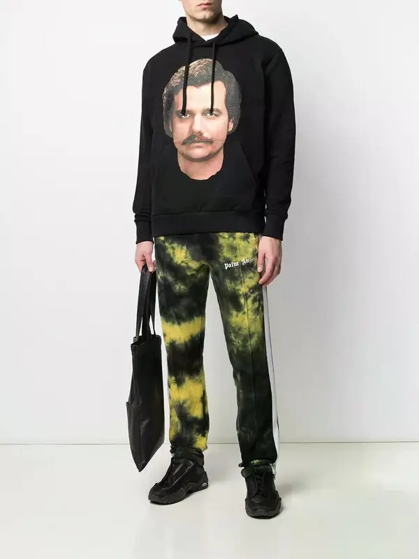 IH NOM UH NIT Portrait Print Drawstring Hoodie