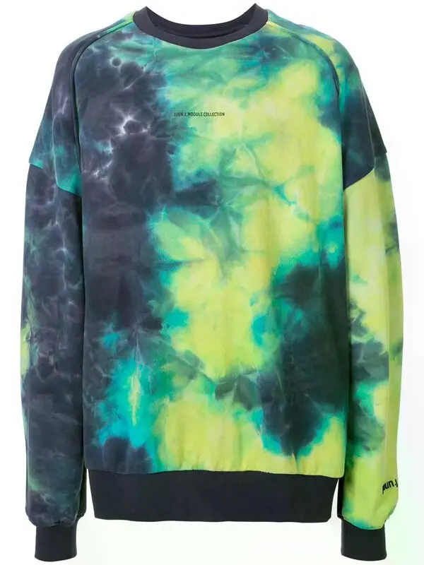 JUUN.J Tie-dye Oversized Sweatshirt